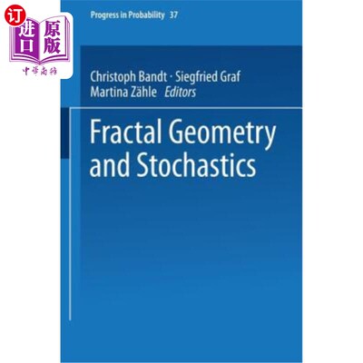 海外直订Fractal Geometry and Stochastics 分形几何与随机