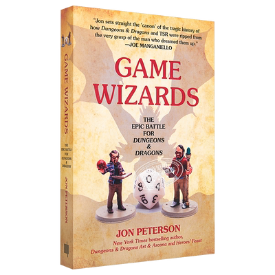 游戏向导 龙与地下城的史诗之战 英文原版 Game Wizards The Epic Battle for Dungeons and Dragons Jon Peterson【中商原版