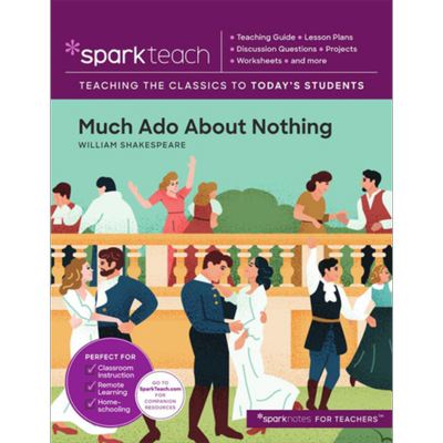 现货 Sparkteach系列 无事生非 英文原版 Sparkteach Much ADO about Nothing 莎士比亚 William Shakespeare【中商原版】