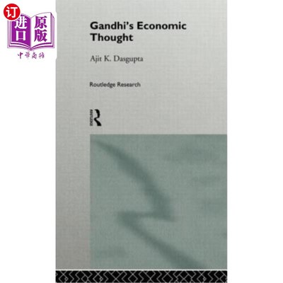 海外直订Gandhi's Economic Thought 甘地的经济思想