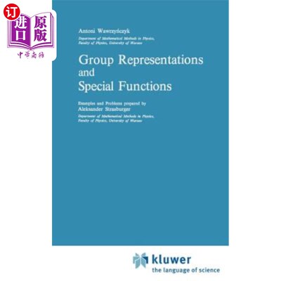 海外直订Group Representations and Special Functions: Examples and Problems Prepared by A 群表示和特殊函数:例子和问