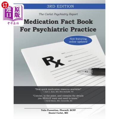 海外直订医药图书Medication Fact Book for Psychiatric Practice 精神病实践用药实录