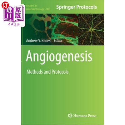海外直订Angiogenesis 血管生成