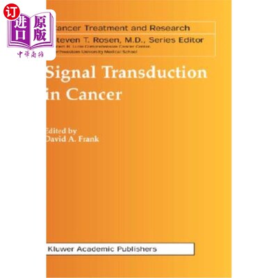 海外直订医药图书Signal Transduction in Cancer 癌症中的信号转导