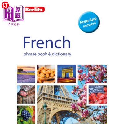 海外直订Berlitz Phrase Book & Dictionary French (Bilingual Dictionary) Berlitz短语手册和词典法语（双语词典）