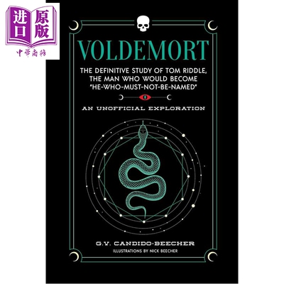 预售 伏地魔 汤姆 里德尔终极研究 成为神秘人之前的他 Voldemort The Definitive Study of Tom Riddle Grace【中商原版】