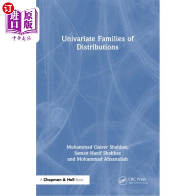 海外直订Univariate Families of Distributions 单变量分布族