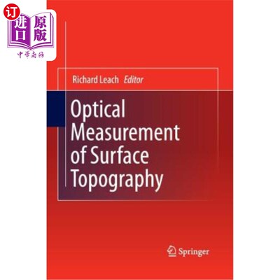 海外直订Optical Measurement of Surface Topography 表面形貌的光学测量