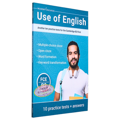 预售 Use of English Another ten practice tests Cambridge B2 First 英语运用剑桥FCE考试B2等级 模拟测试练习2023【中商原版】