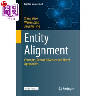 海外直订Entity Alignment: Concepts, Recent Advances and Novel Approaches 实体对齐：概念、最新进展和新方法