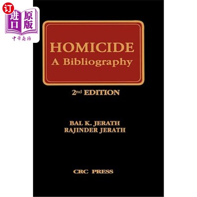 海外直订Homicide: A Bibliography, Second Edition 《凶杀案：参考书目》第二版