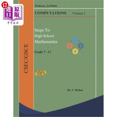 海外直订Steps to High School Mathematics - Volume I: Computations 步骤高中数学-卷一：计算