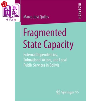 海外直订Fragmented State Capacity 碎片状态容量