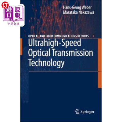 海外直订Ultrahigh-Speed Optical Transmission Technology 超高速光传输技术
