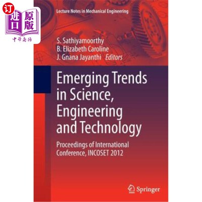 海外直订Emerging Trends in Science, Engineering and Technology: Proceedings of Internati 科学、工程和技术的新趋势: