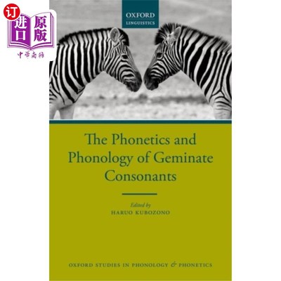 海外直订Phonetics and Phonology of Geminate Consonants 双辅音的语音学和音位学