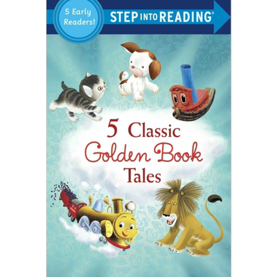 Step into Reading Step 1 Five Classic Golden Book Tales 兰登阅读进阶1:五部经典金书故事 英文原版 儿童绘本【中商原版?