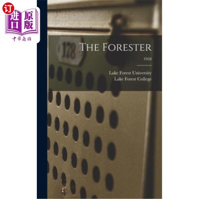 海外直订The Forester; 1958 佛瑞斯特;1958