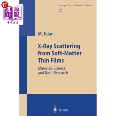 海外直订医药图书X-Ray Scattering from Soft-Matter Thin Films: Materials Science and Basic Resear 软物质薄膜的x射线