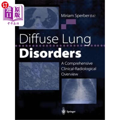 海外直订医药图书Diffuse Lung Disorders: A Comprehensive Clinical-Radiological Overview 弥漫性肺疾病:临床-放射学综合综述