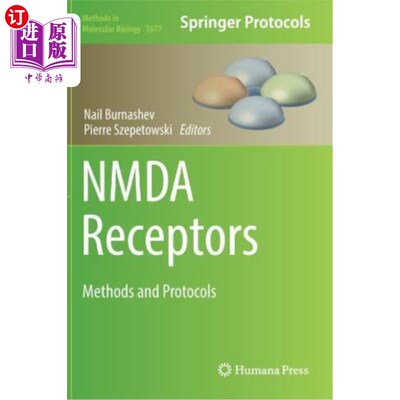 海外直订医药图书Nmda Receptors: Methods and Protocols NMDA受体：方法和方案