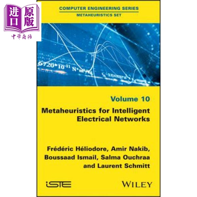现货 超启发式智能电网 Metaheuristics For Intelligent Electrical Networks 英文原版 Frédéric Héliodore 中商原