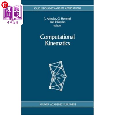 海外直订Computational Kinematics 计算运动学