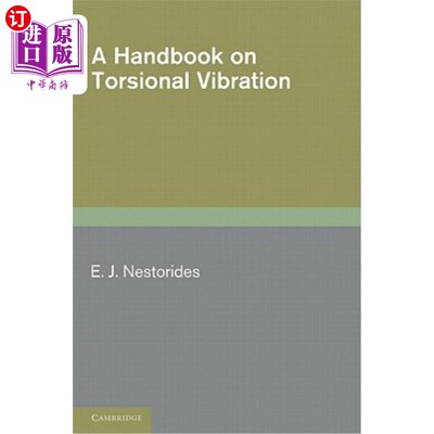 海外直订A Handbook on Torsional Vibration 扭振手册