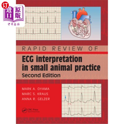 海外直订医药图书Rapid Review of ECG Interpretation in Small Animal Practice 小动物心电判读快速回顾