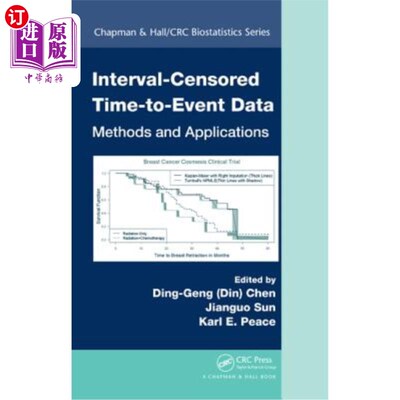 海外直订Interval-Censored Time-To-Event Data: Methods and Applications 时间到事件间隔审查数据:方法和应用