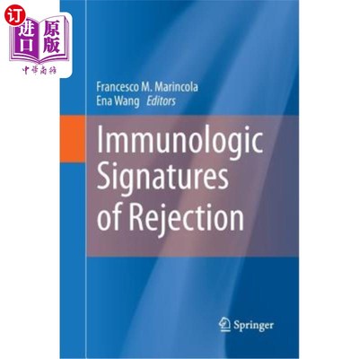 海外直订医药图书Immunologic Signatures of Rejection 排斥反应的免疫学特征