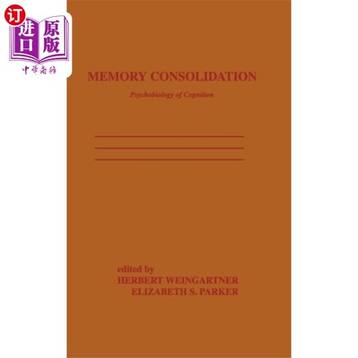 海外直订Memory Consolidation 记忆的巩固