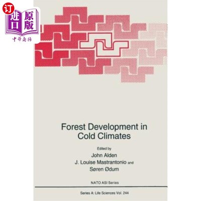 海外直订Forest Development in Cold Climates 寒冷气候下的森林发展