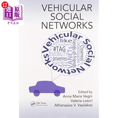 海外直订Vehicular Social Networks 车辆的社交