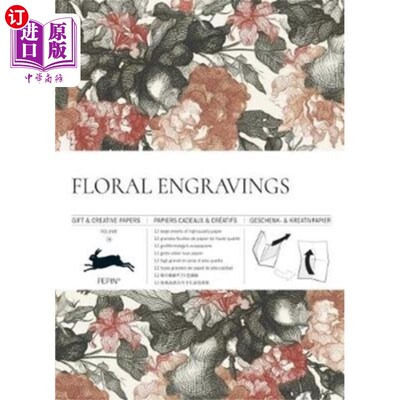 海外直订Floral Engravings 花卉版画