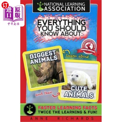 海外直订Everything You Should Know About: Biggest Animals and Cute Animals 你应该知道的一切:大的动物和可爱的动物