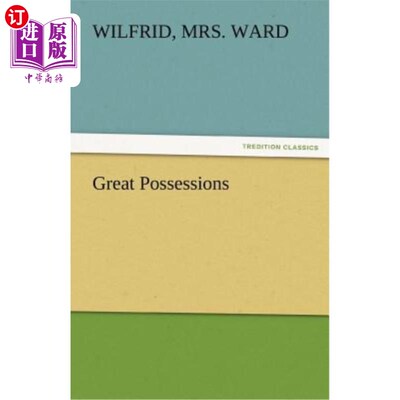 海外直订Great Possessions 巨大的财产