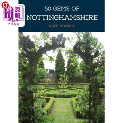 海外直订50 Gems of Nottinghamshire 诺丁汉郡的50颗宝石