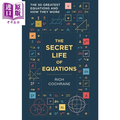 预售 方程式的秘密生活 50个伟大方程式及其运作原理 The Secret Life of Equations 英文原版 Richard Cochrane【中商原版】