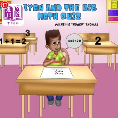海外直订Ryan And The Big Math Quiz Ryan和他的数学大测验