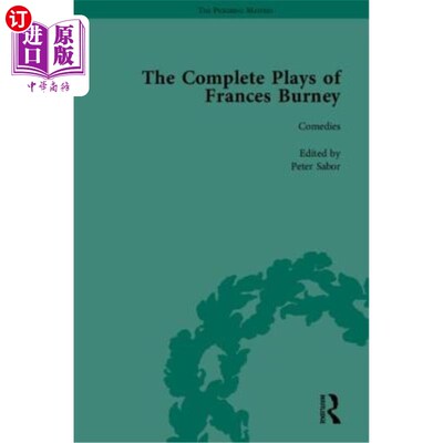 海外直订The Complete Plays of Frances Burney 《弗朗西斯·伯尼全集