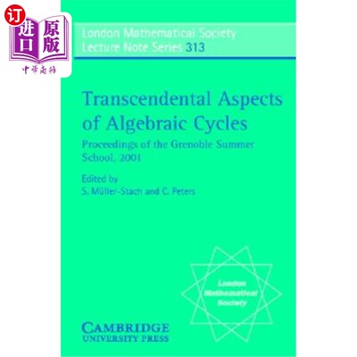 海外直订Transcendental Aspects of Algebraic Cycles 代数循环的先验方面