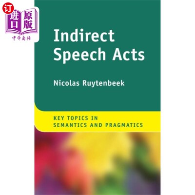 海外直订Indirect Speech Acts 间接言语行为