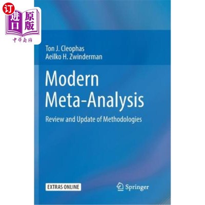 海外直订医药图书Modern Meta-Analysis: Review and Update of Methodologies 现代元分析:方法论的回顾与更新