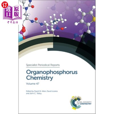 海外直订Organophosphorus Chemistry: Volume 47 有机磷化学：第47卷