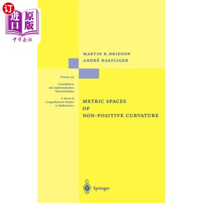 海外直订Metric Spaces of Non-Positive Curvature 非正曲率度量空间