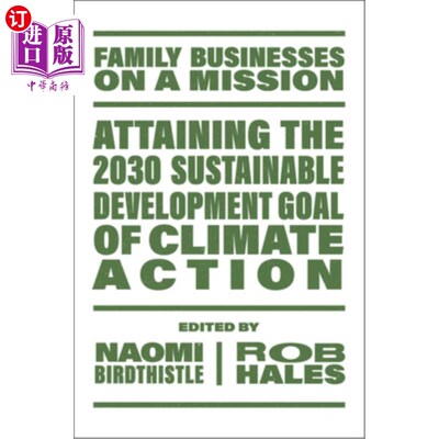 海外直订Attaining the 2030 Sustainable Development Goal of Climate Action 实现2030年气候行动可持续发展目标