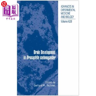 海外直订Brain Development in Drosophila Melanogaster 果蝇脑发育的研究
