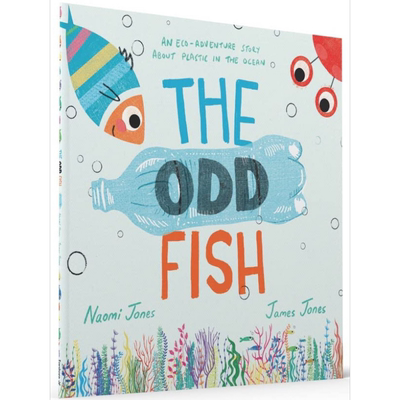 The Odd Fish 奇怪的鱼 英文原版 进口图书 儿童绘本 故事图画书 亲子童书 精品绘本 自然环保主题 爱护环境读物【中商原版】