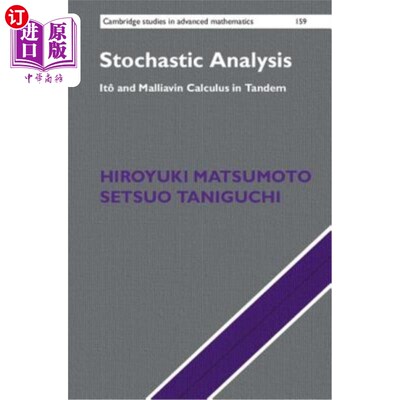 海外直订Stochastic Analysis: It? and Malliavin Calculus in Tandem 随机分析：是吗？和Malliavin演算
